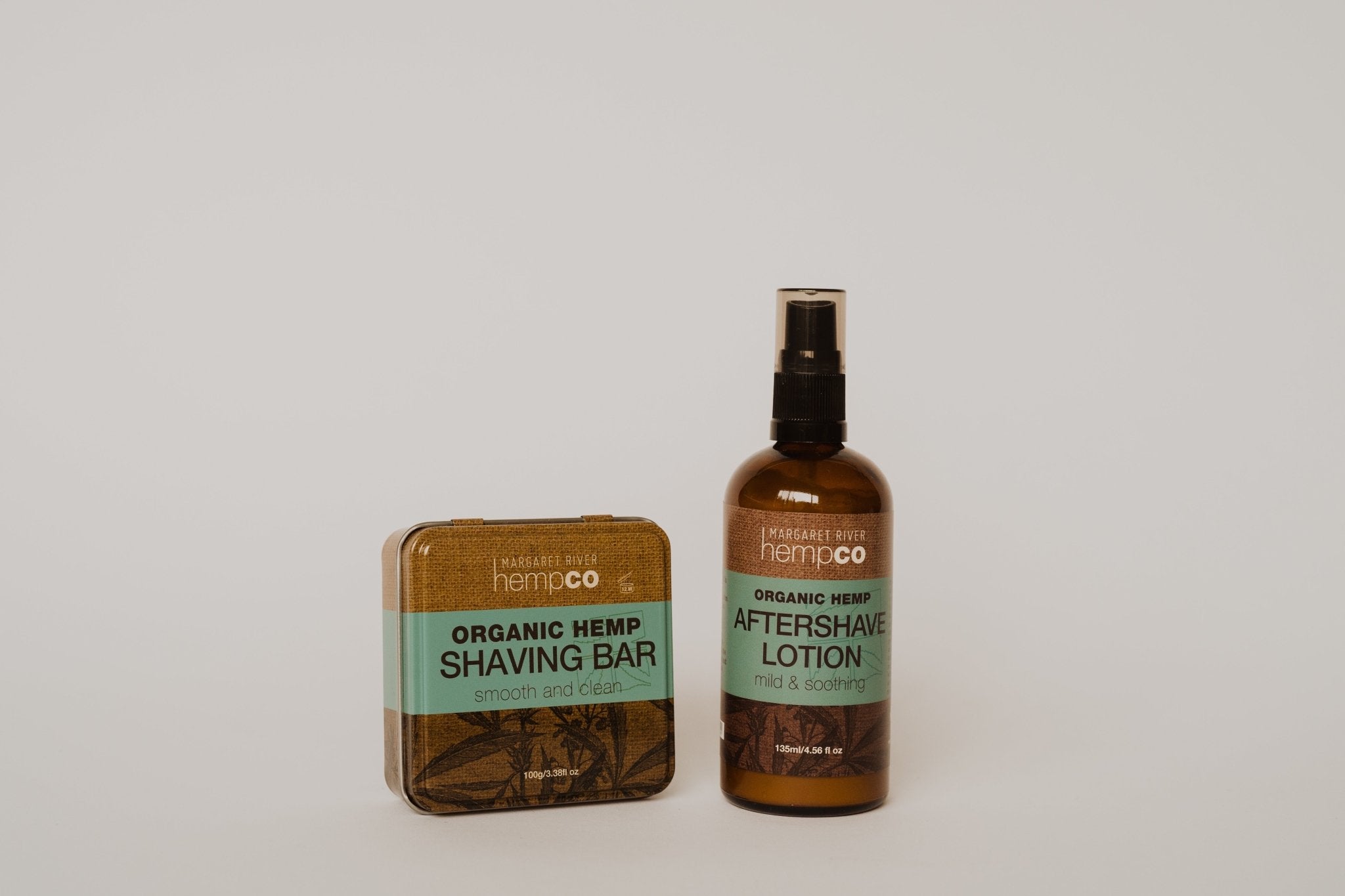 Hemp Shaving Bar & Aftershave Lotion Bundle – Margaret River Hemp Co